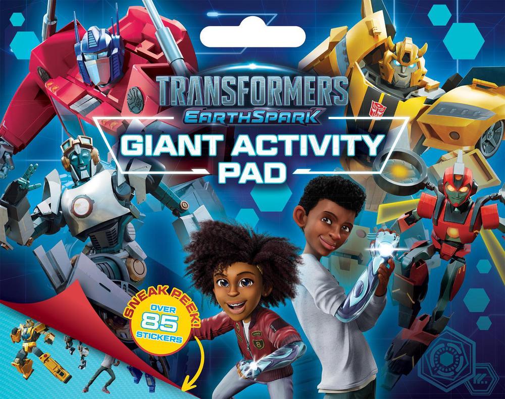 Transformers Earthspark: Giant Activity Pad (Hasbro), Paperback ...