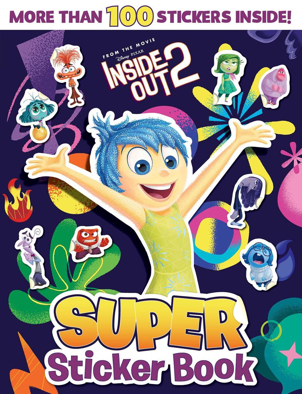 Inside Out 2: Super Sticker Book (Disney Pixar), Paperback ...