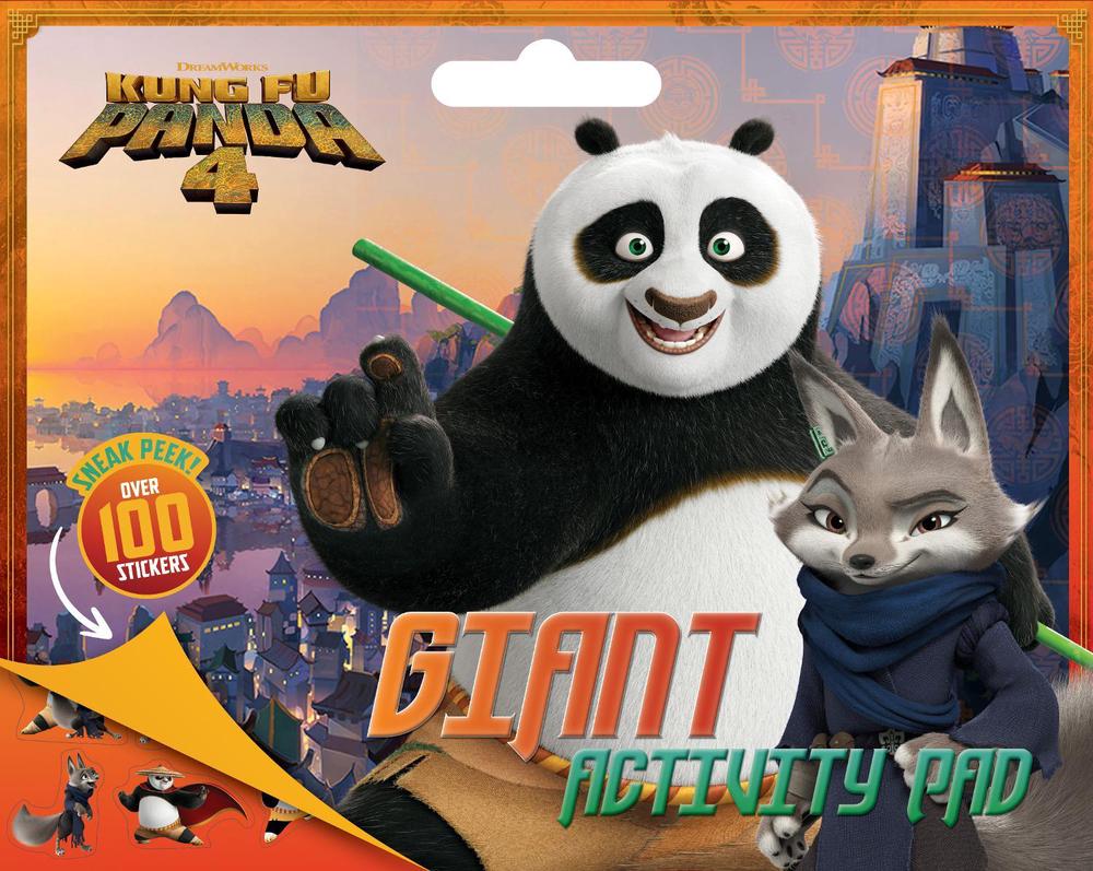 Kung Fu Panda 4: Giant Activity Pad (DreamWorks), Paperback ...