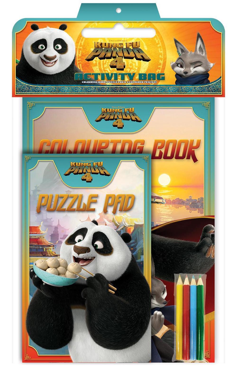 Kung Fu Panda 4: Activity Bag (DreamWorks), Paperback, 9781760267902 ...