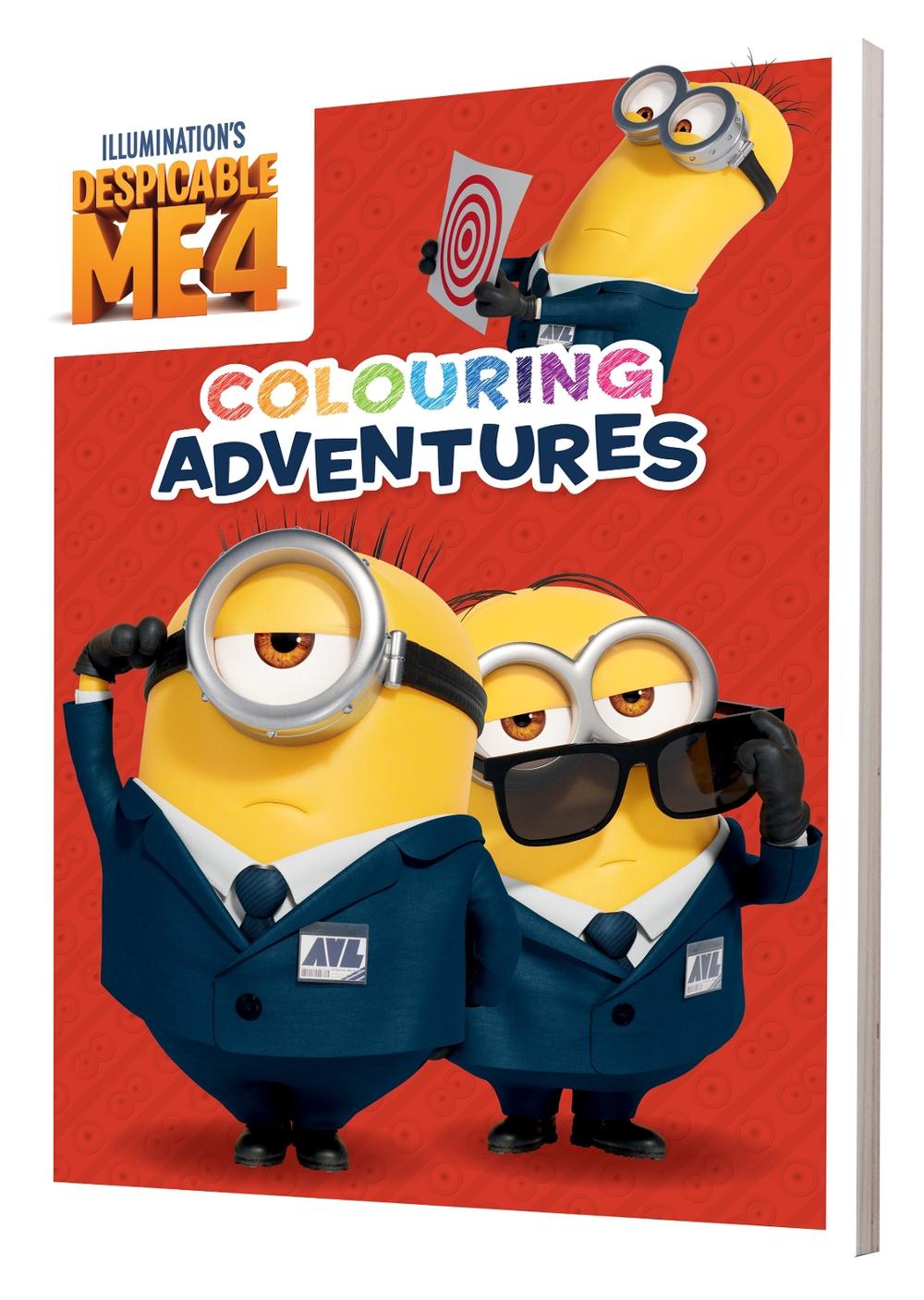 Despicable Me 4: Colouring Adventures (Universal), Paperback ...