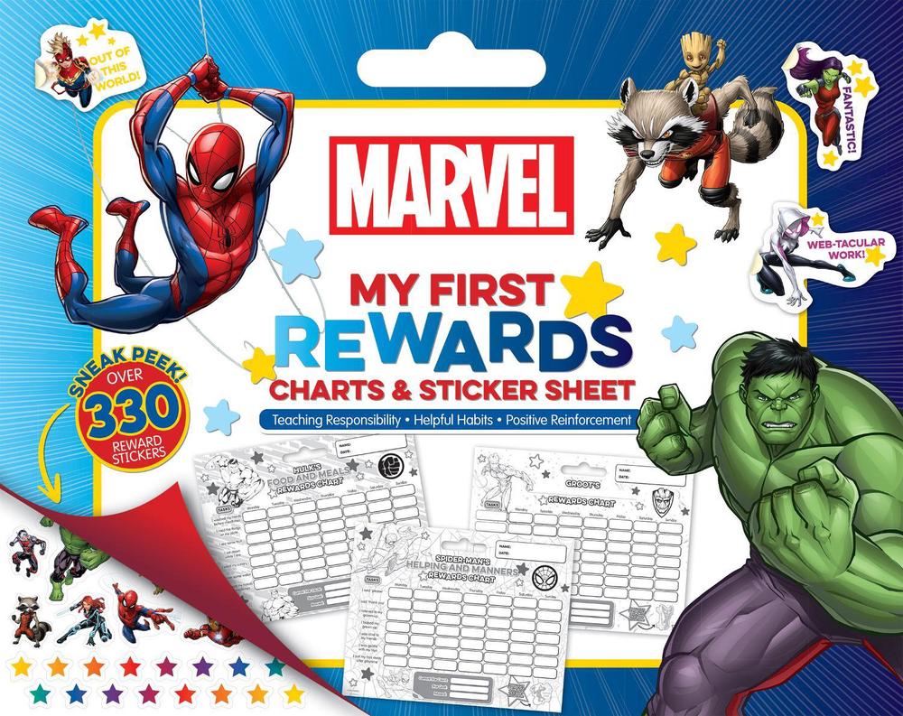 Spider-Man: My First Rewards Charts and Sticker Sheet (Marvel ...