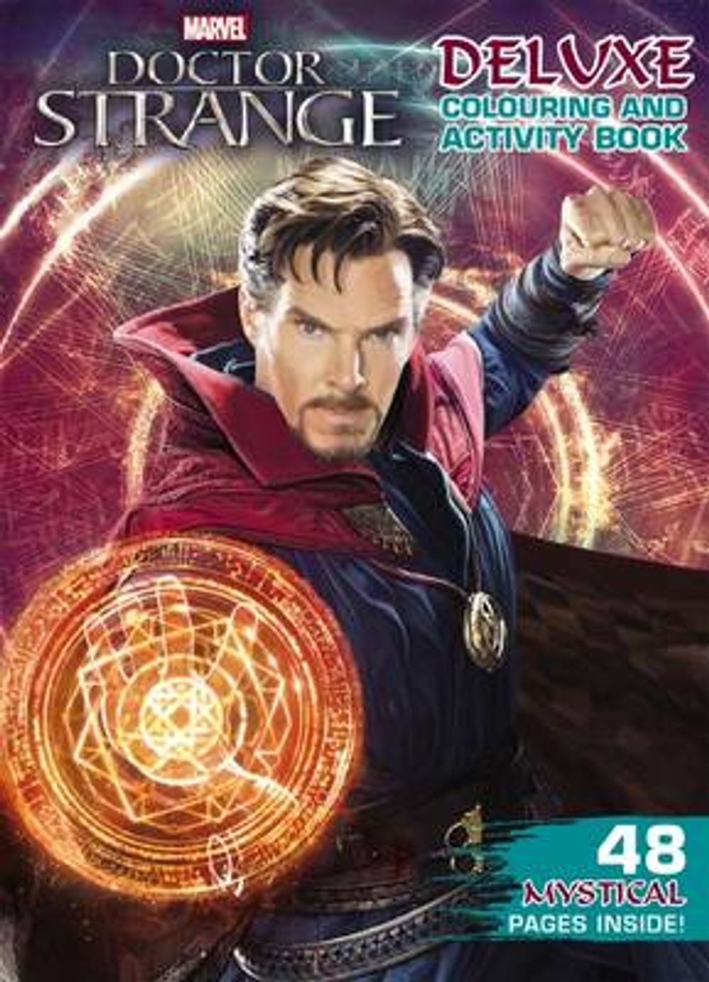 Marvel: Dr Strange Deluxe Colouring and Activity, Paperback ...