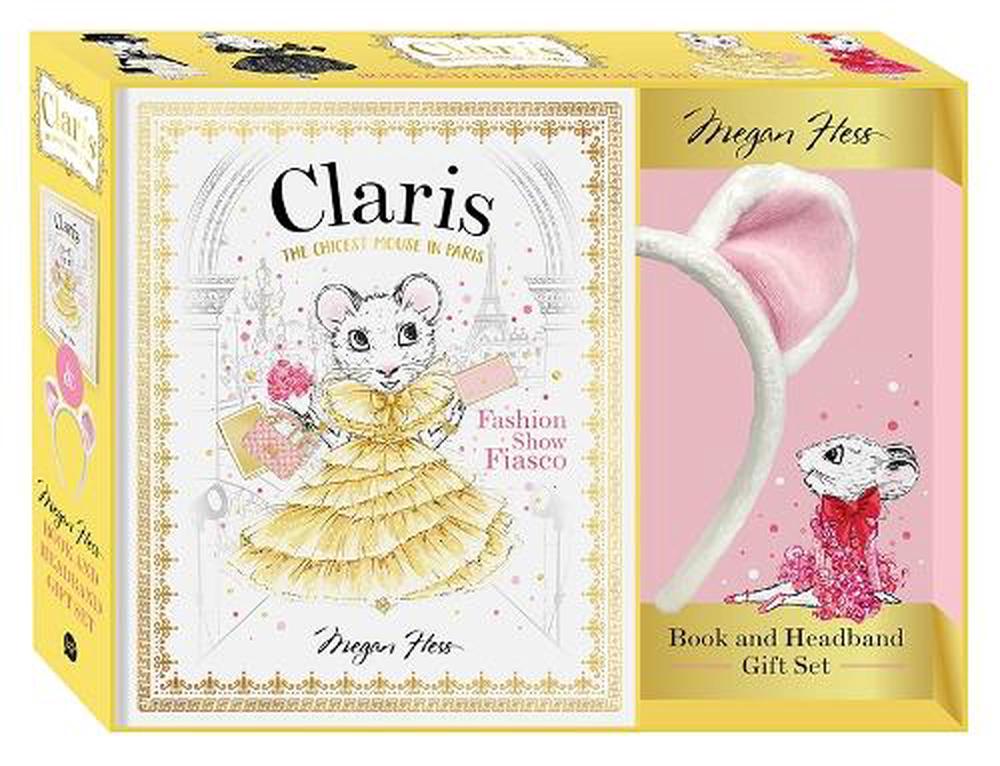 Claris: Book & Headband Gift Set by Megan Hess, Book & Merchandise ...