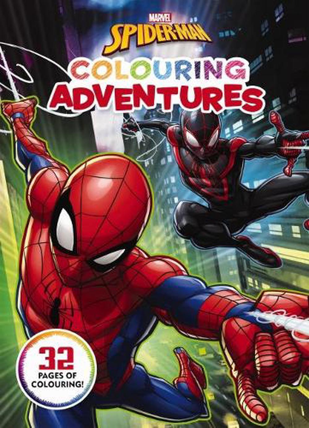 Spider-Man: Colouring Adventures (Marvel) by Emily Rodda, Paperback ...
