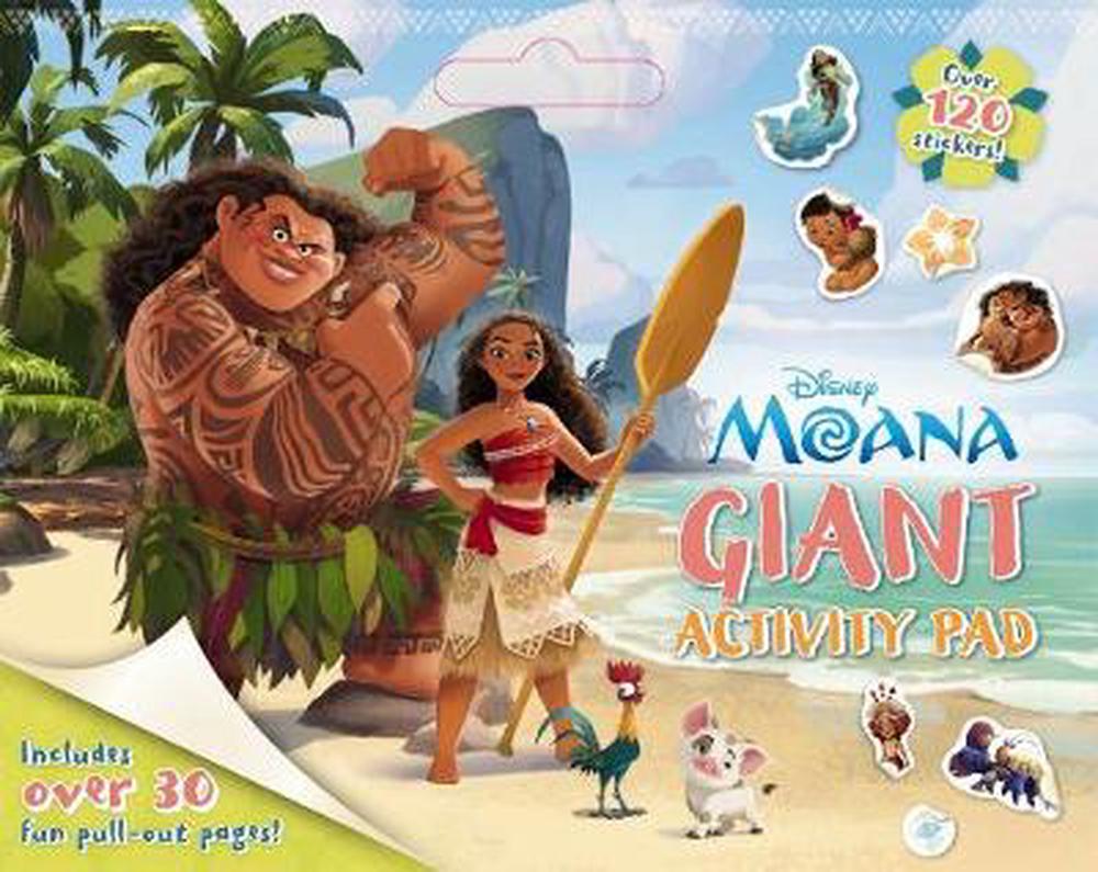 Moana: Giant Activity Pad (Disney), Paperback, 9781760663018 | Buy online at The Nile