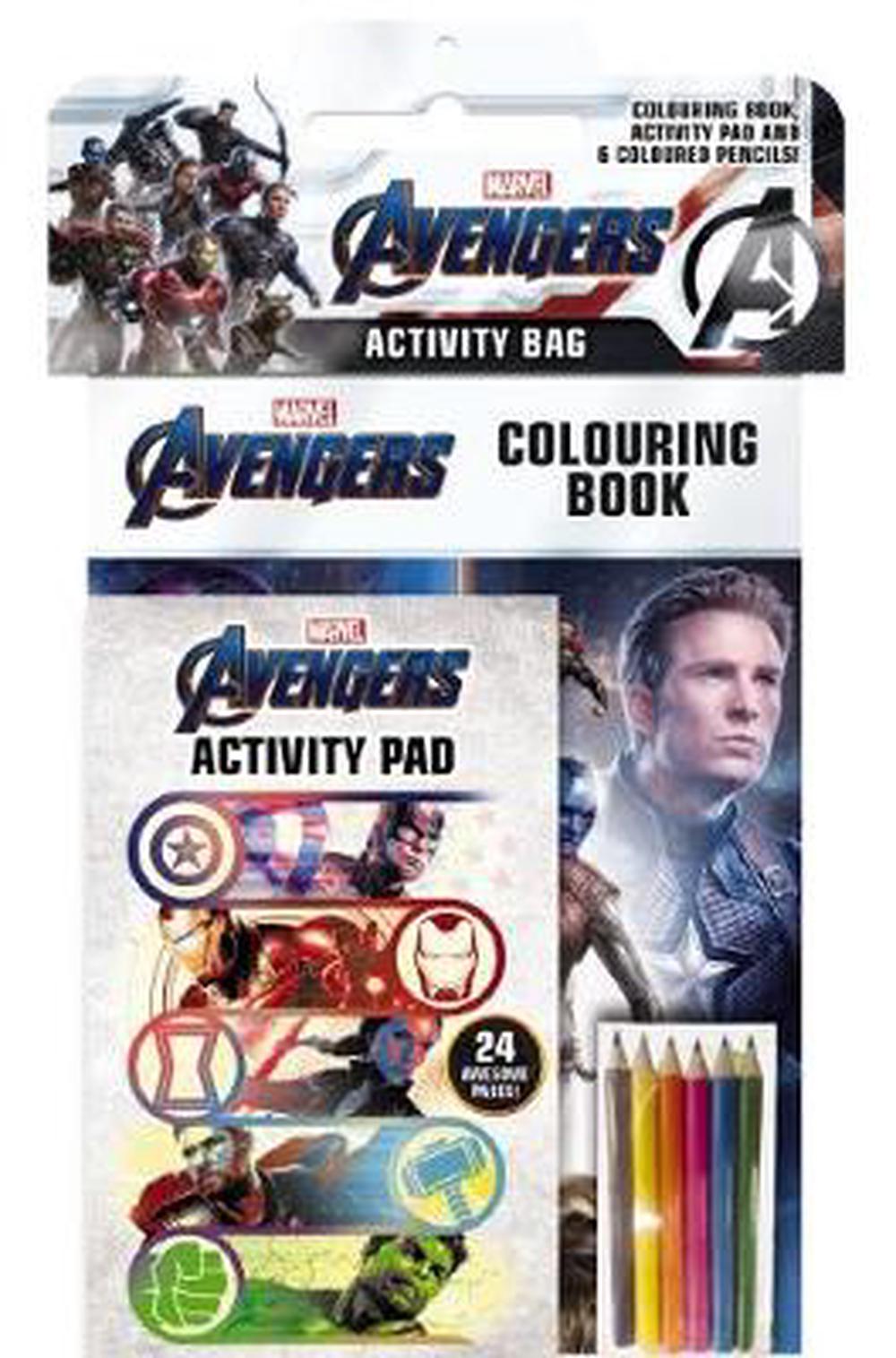 Avengers: Activity Bag (Marvel) by Emma Scholastic, Paperback ...