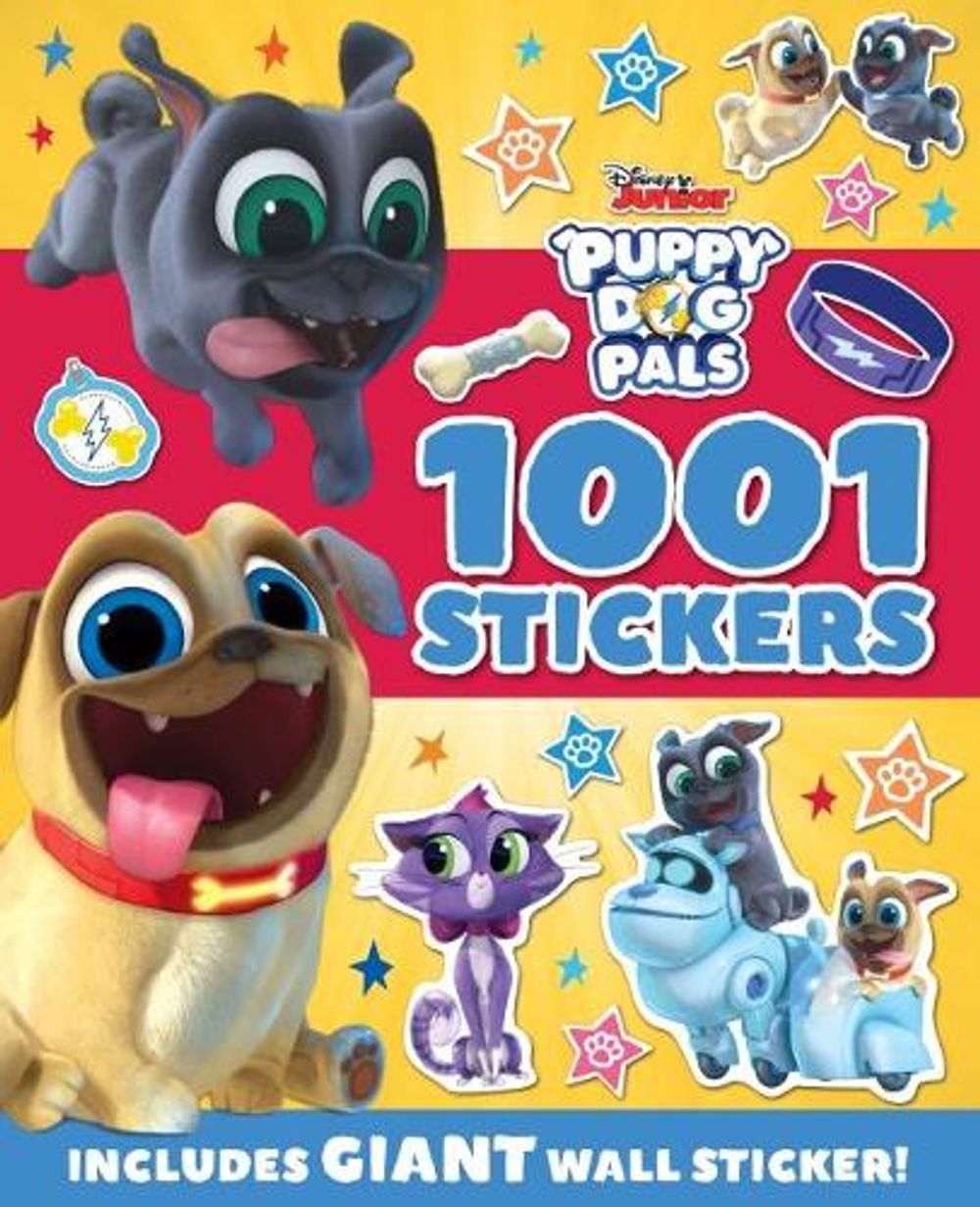 Puppy Dog Pals: 1001 Stickers (Disney-Pixar), Paperback, 9781760666583 ...
