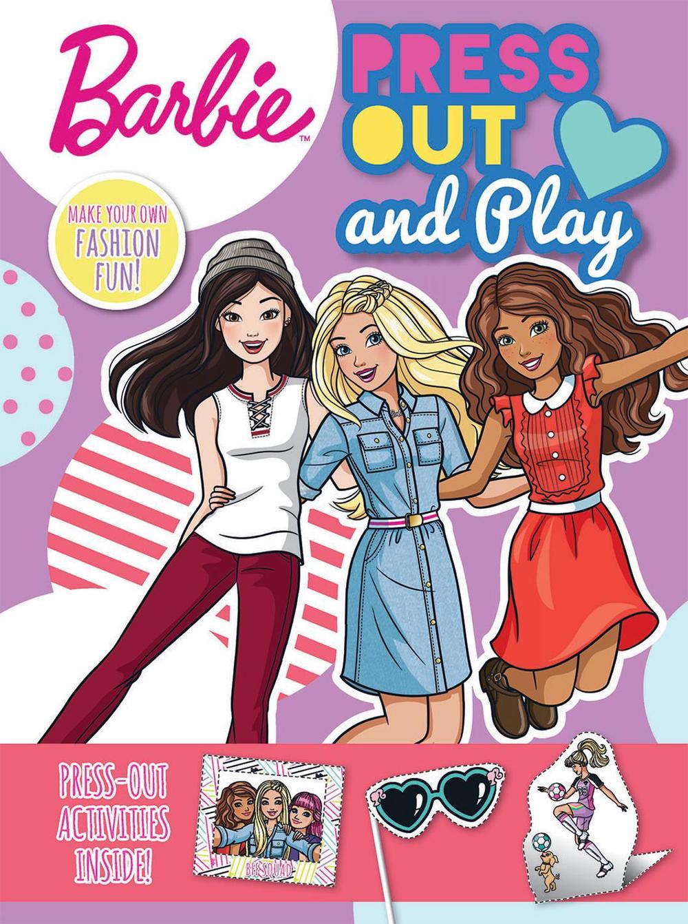 Barbie: Press Out and Play, Paperback, 9781760667283 | Buy online at ...