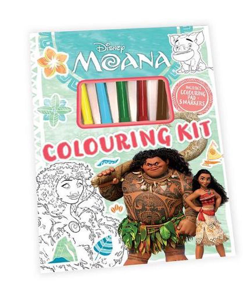 Moana: Colouring Kit (Disney) by Nicholas Editors of Klutz, Novelty ...