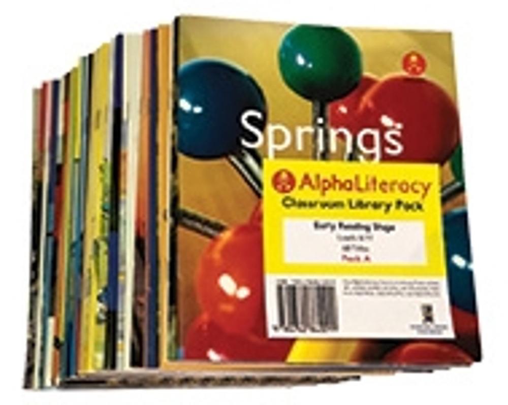 Alpha Literacy Classroom Libraries Early Library Pack A by Editor ...