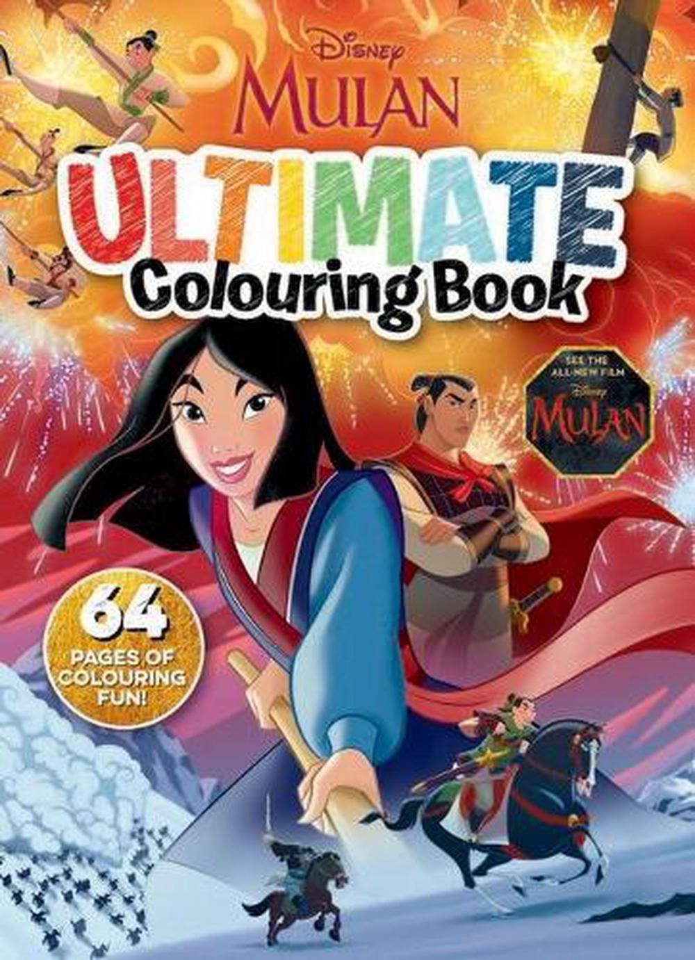 Mulan: Ultimate Colouring Book (Disney), Paperback, 9781760970192 | Buy ...