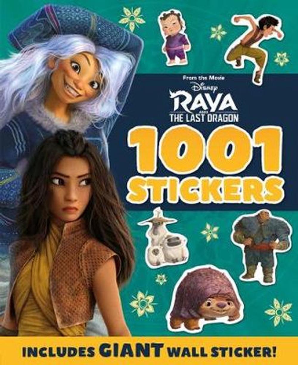 Raya and The Last Dragon: 1001 Stickers (Disney), Paperback ...