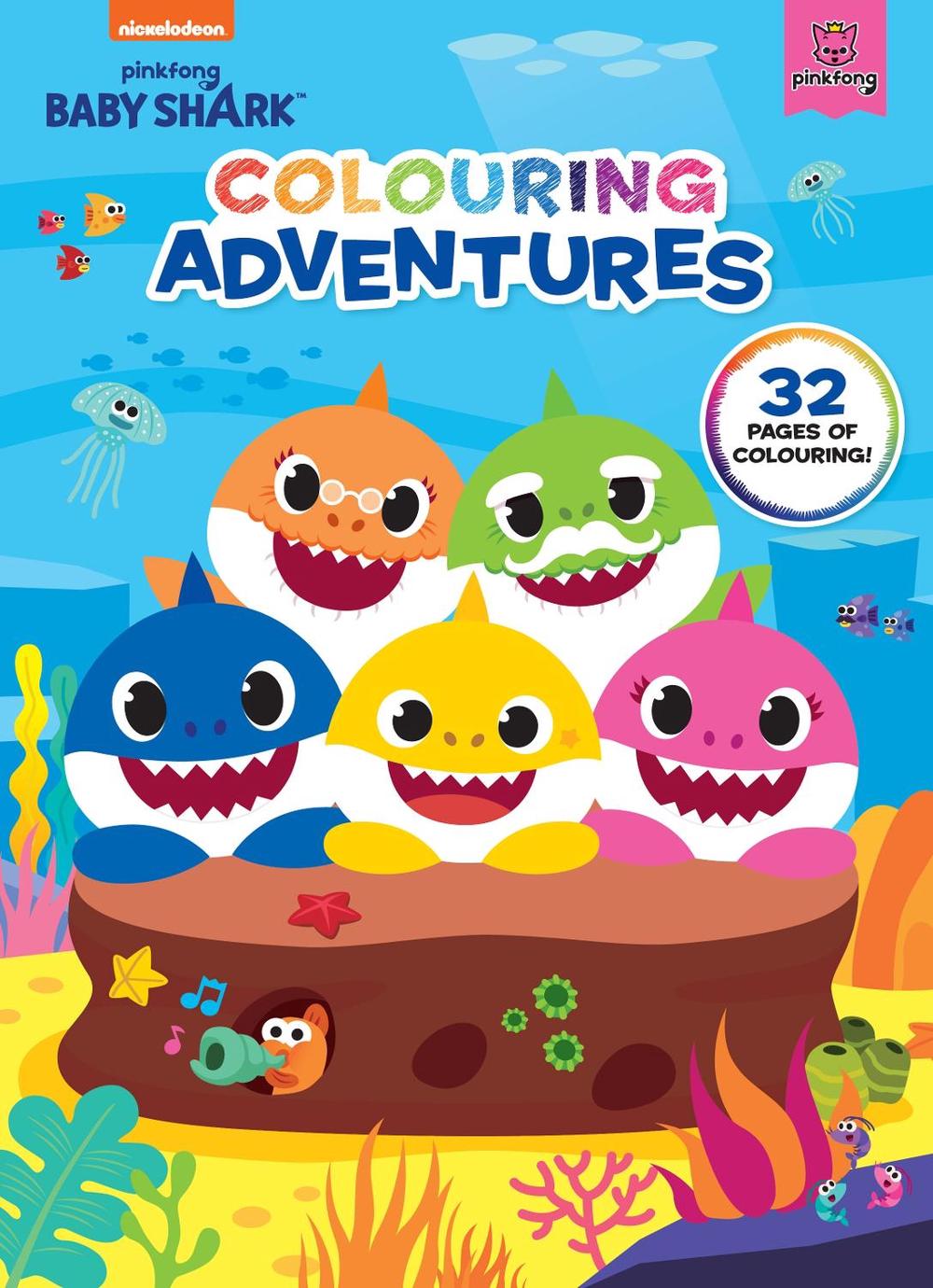 Baby Shark: Colouring Adventures, Paperback, 9781760976620 | Buy online ...