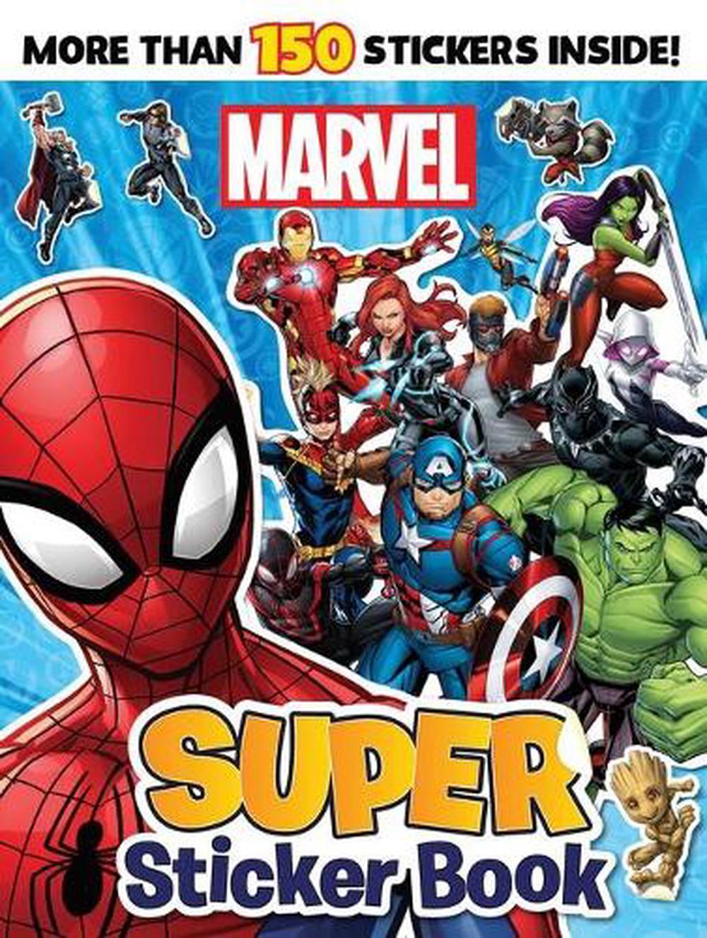 Marvel: Super Sticker Book, Paperback, 9781760976637 | Buy online at ...