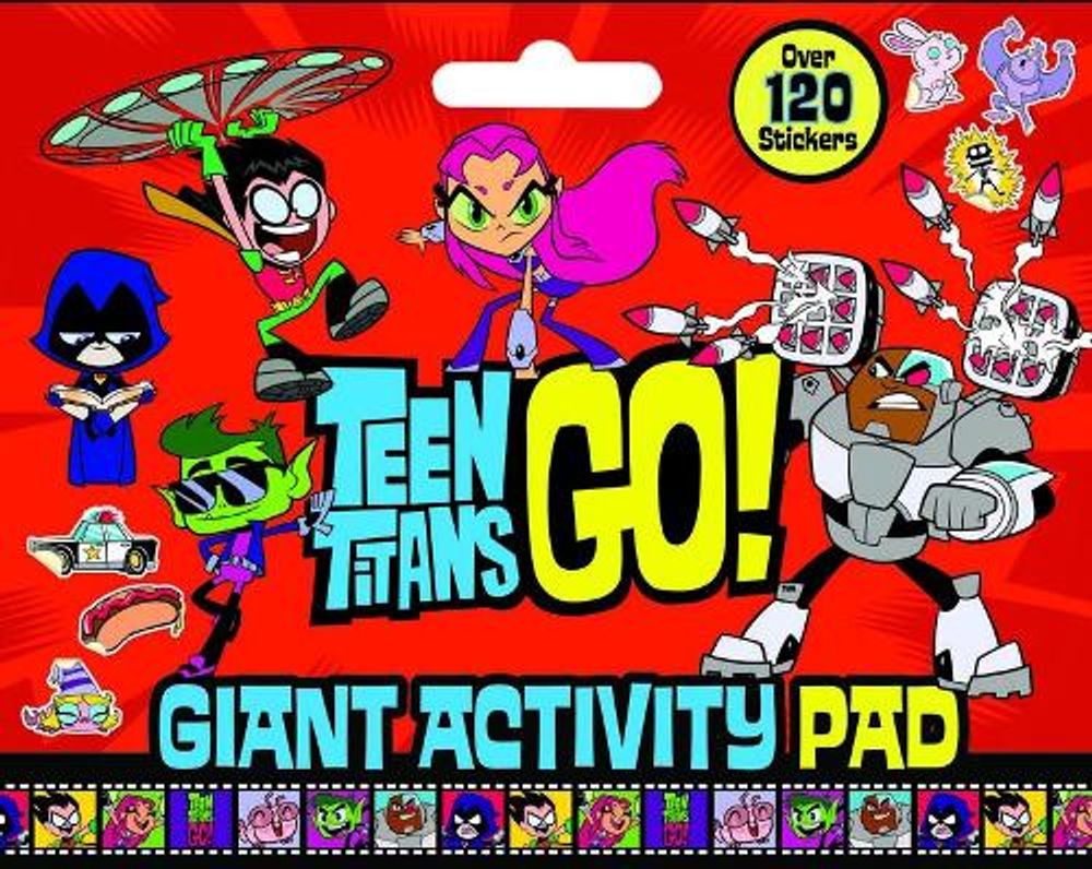 Teen Titans Go!: Giant Activity Pad (DC Comics), Paperback ...