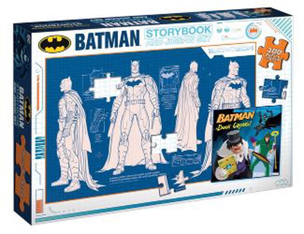 Batman: Storybook and Jigsaw Set (DC Comics) by Scholastic, Paperback ...