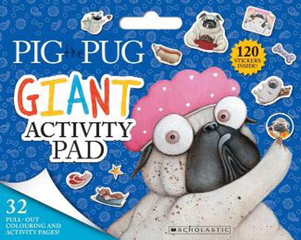 Pig the Pig Giant Activity Pad by Aaron Blabey, Novelty, 9781761121234 ...