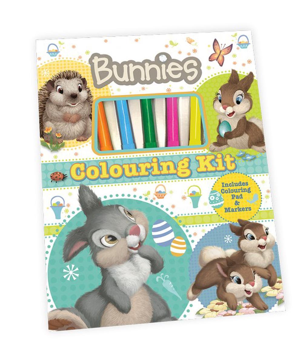 Disney Bunnies: Colouring Kit by Serena Valentino, Novelty ...