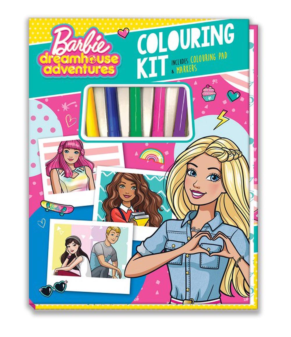Barbie Dreamhouse Adventures: Colouring Kit (Mattel) by ANN,M MARTIN ...