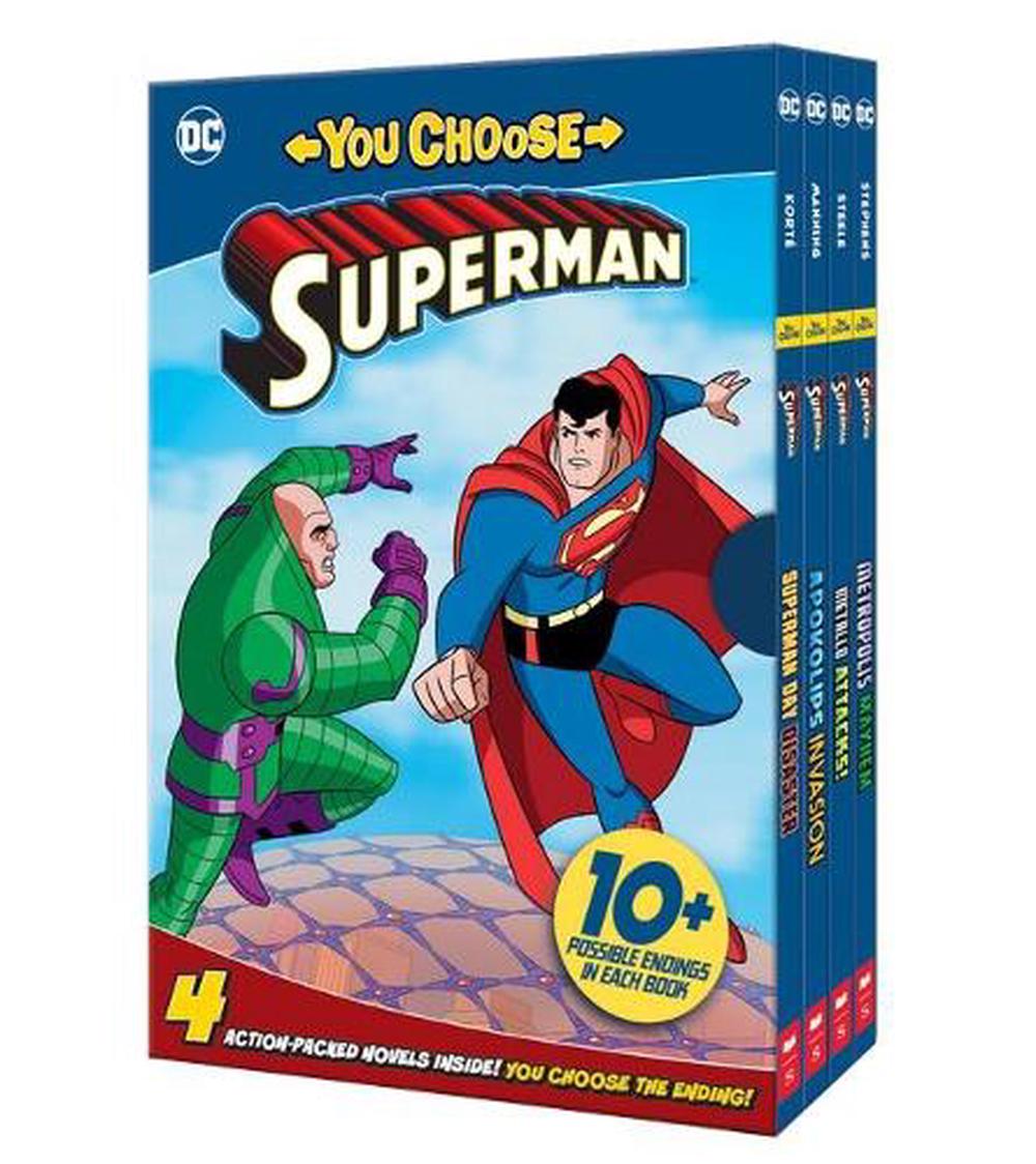 Superman: You Choose 4-Book Boxed Set (Dc Comics), Paperback ...
