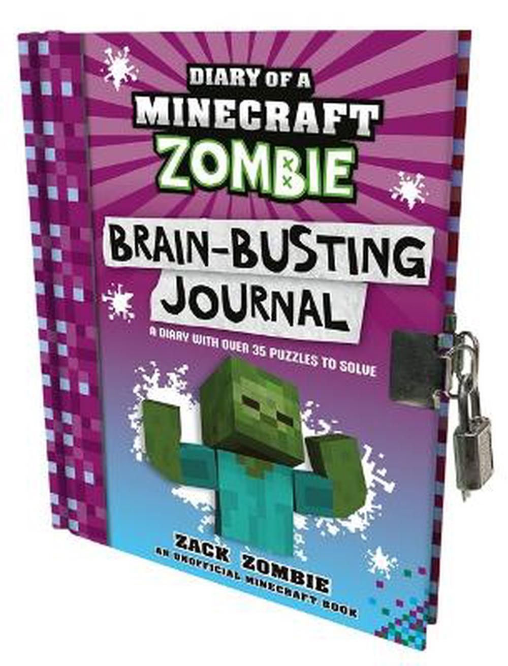 Brain-Busting Journal (Diary of a Minecraft Zombie) by Zack Zombie ...