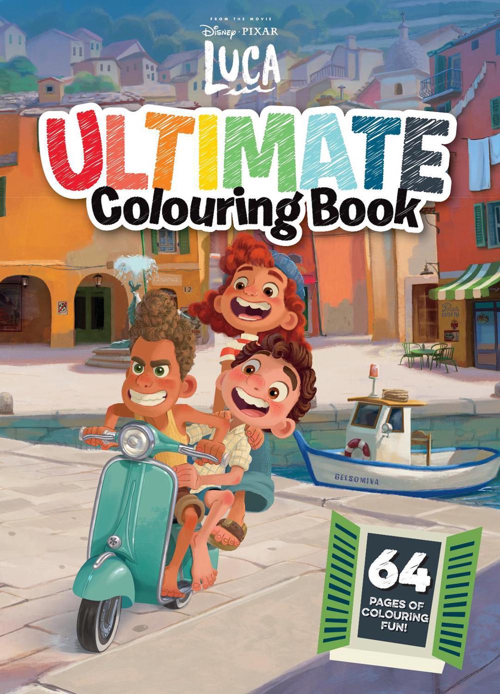 Luca: Ultimate Colouring Book (Disney-Pixar), Paperback, 9781761127014 ...