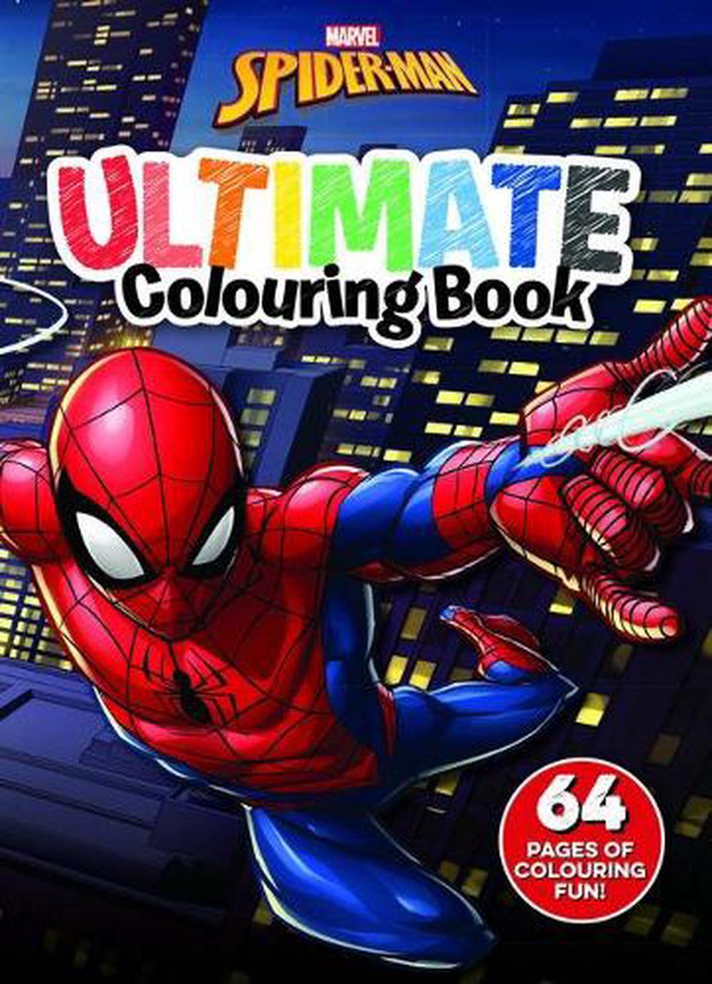 Spider-Man: Ultimate Colouring Book (Marvel), Paperback, 9781761129261 ...