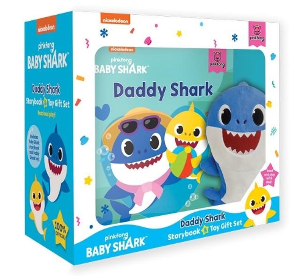 Daddy Shark: Storybook & Toy Gift Set (Nickelodeon) by G.M. CUMMINGS ...