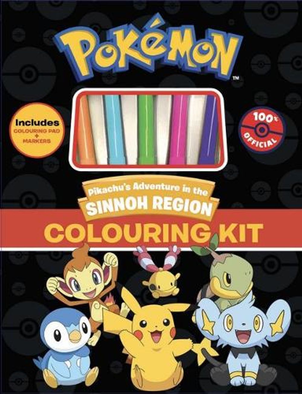 PokéMon Sinnoh Region: Colouring Kit, Hardcover, 9781761201059 | Buy ...