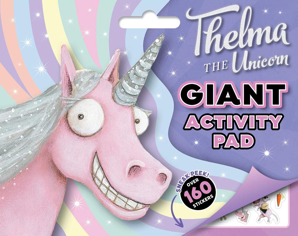 Thelma the Unicorn: Giant Activity Pad by Aaron Blabey, Paperback ...