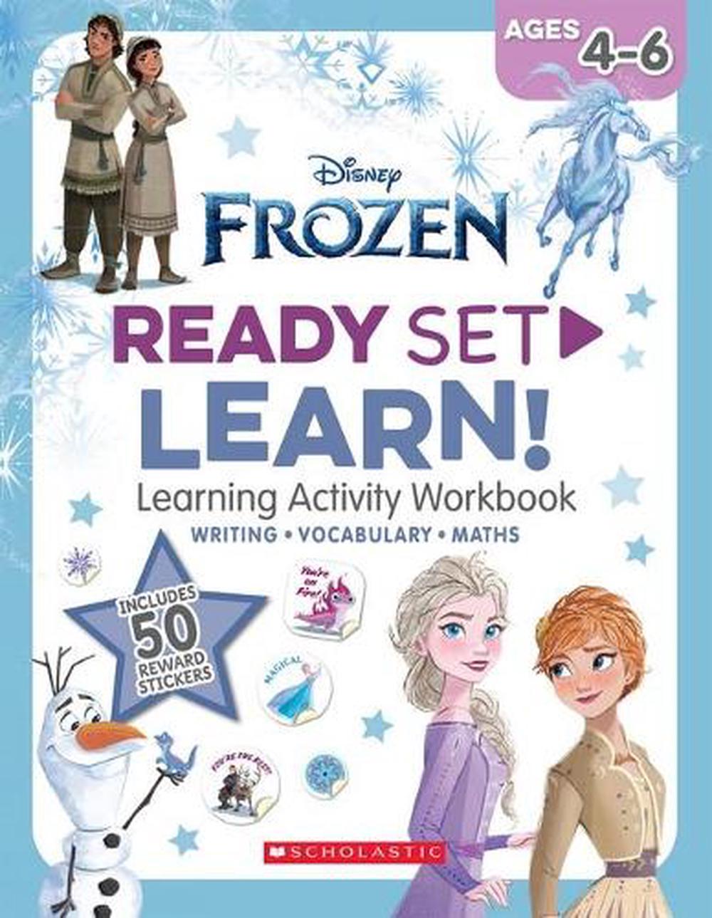 Frozen: Ready Set Learn! Learning Activity Workbook (Disney: Ages 4-6 ...