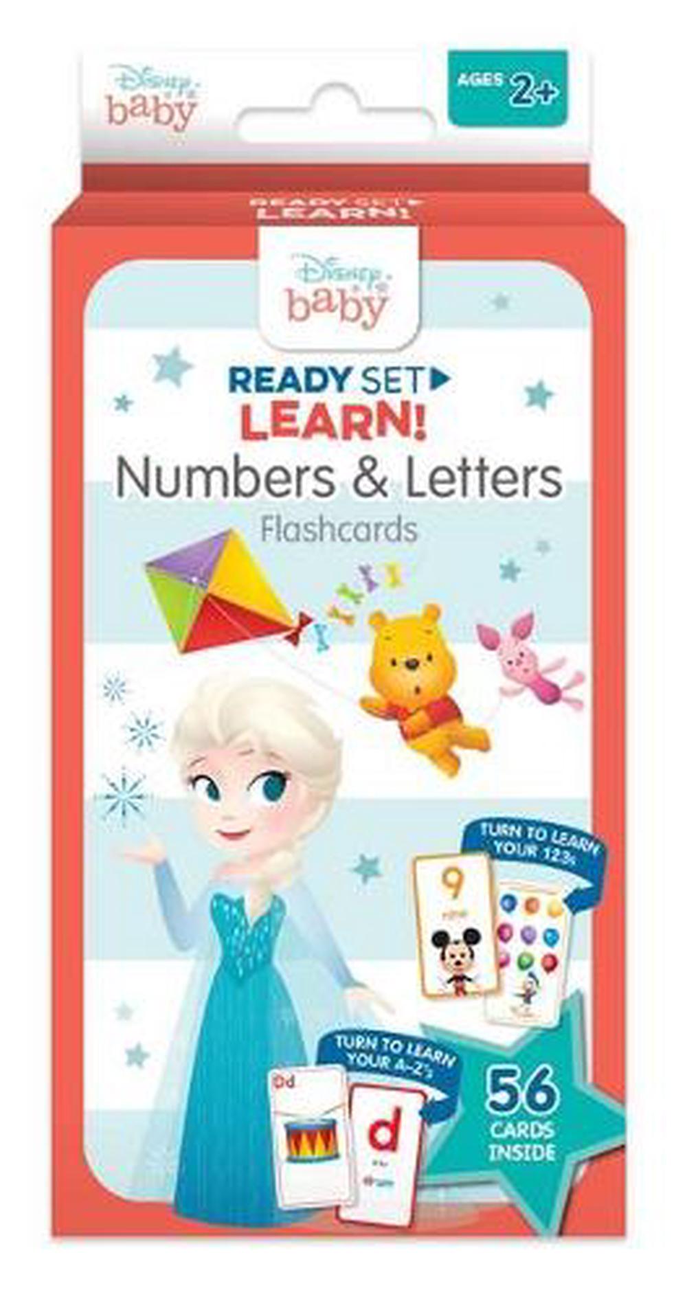 Disney Baby: Ready Set Learn! Numbers and Letters Flashcards (Ages 2 ...