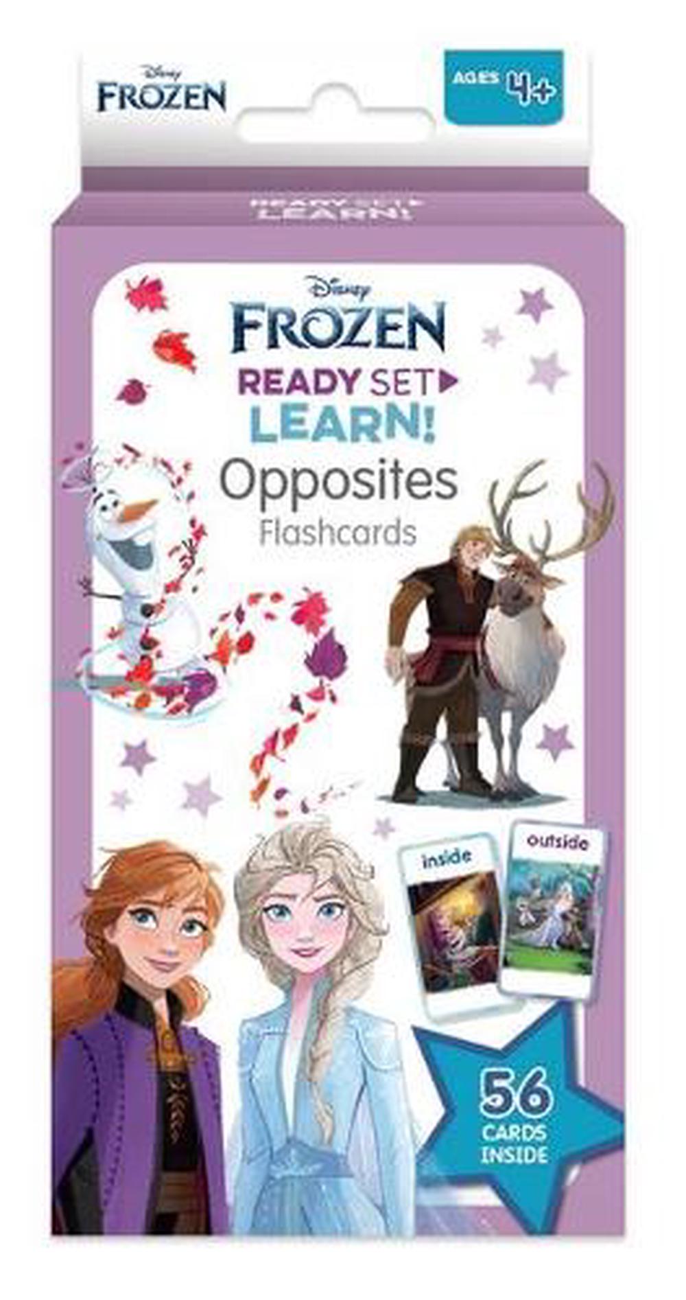 Disney Frozen: Ready Set Learn! Opposites Flashcards (Ages 4+), Cards ...