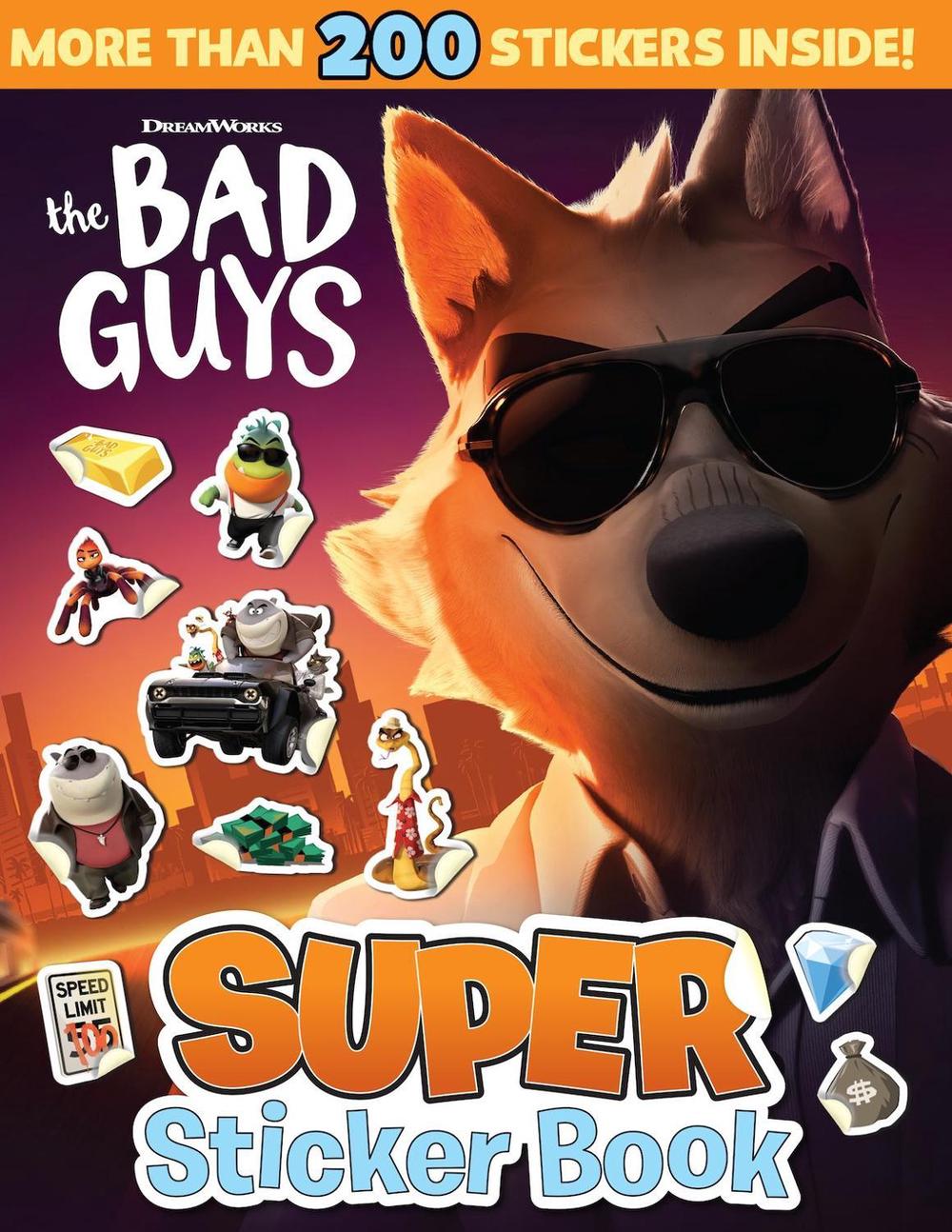 The Bad Guys Super Sticker Book by Scholastic, Paperback, 9781761203367 ...