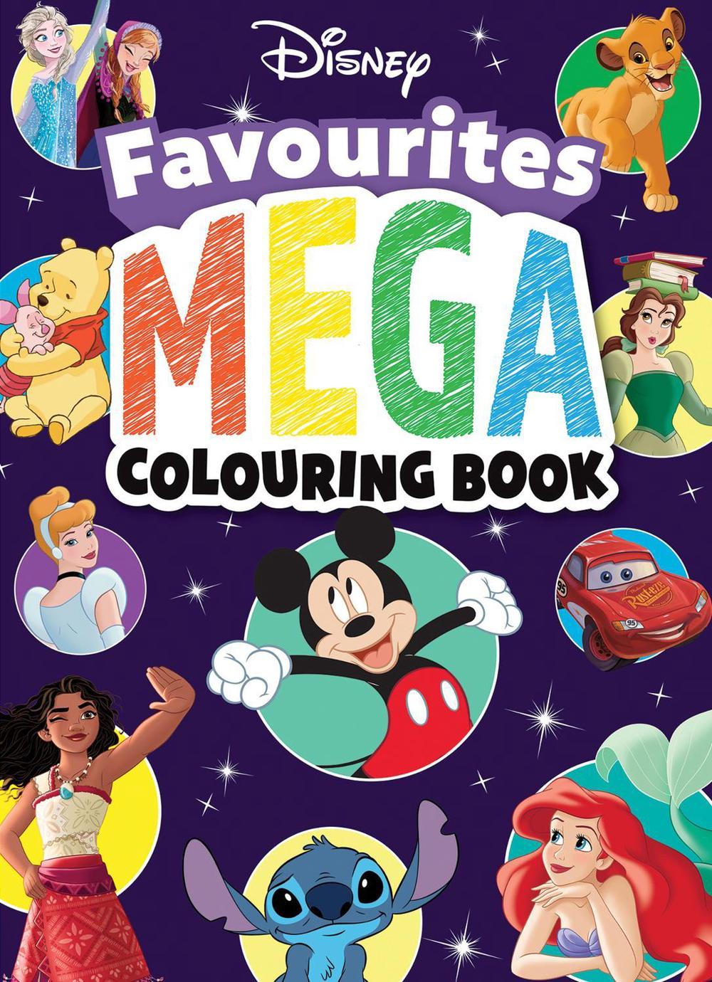 Disney Favourites: Mega Colouring Book, Paperback, 9781761204968 | Buy ...