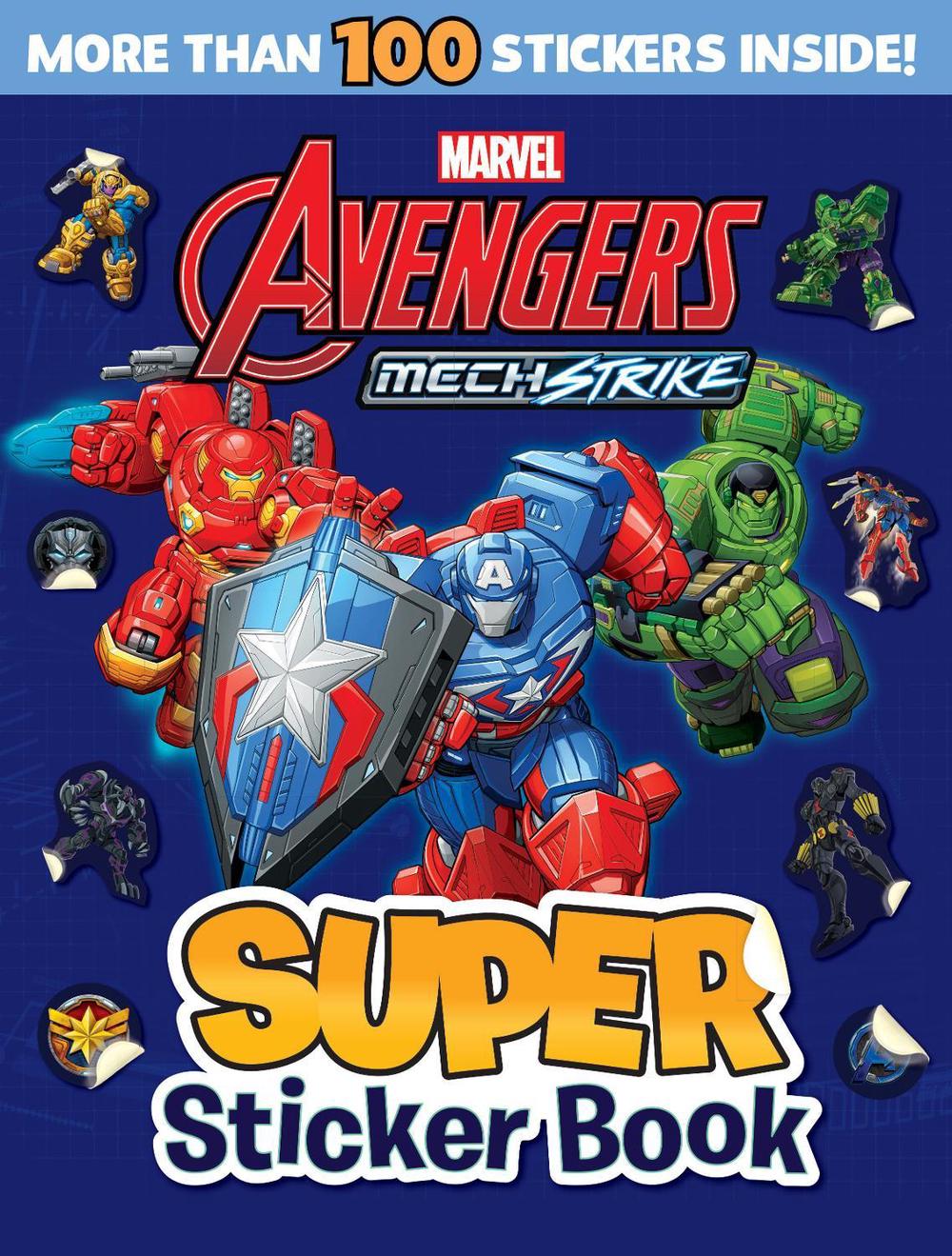 Avengers Mech Strike: Super Sticker Book (Marvel), Paperback ...