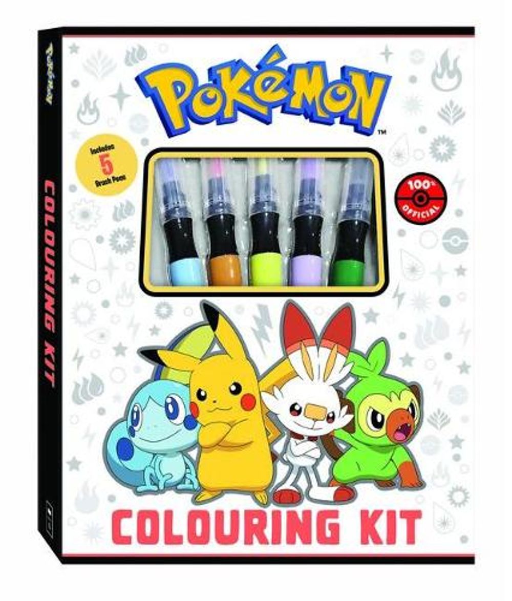 Pokemon: Adult Colouring Kit, Hardcover, 9781761206597 | Buy online at ...