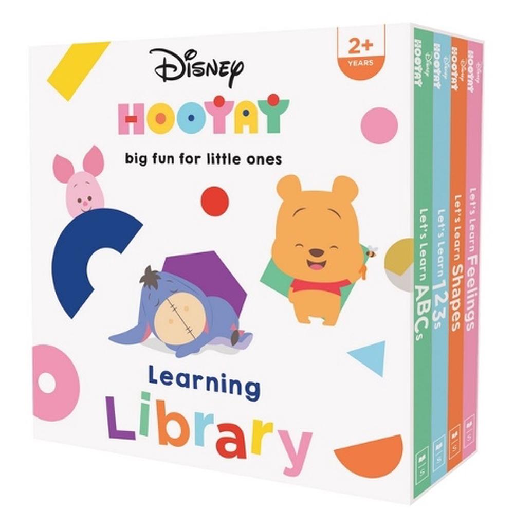 Hooyay big fun for little ones: 4 Book Learning Library (Disney) by ...