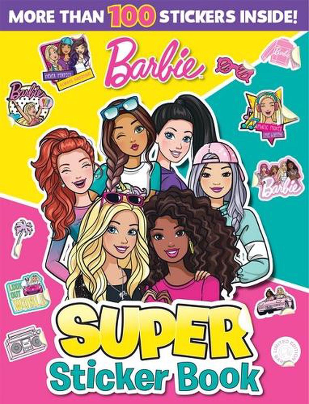 Barbie: Super Sticker Book (Mattel) by CALA SPINNER, Paperback ...