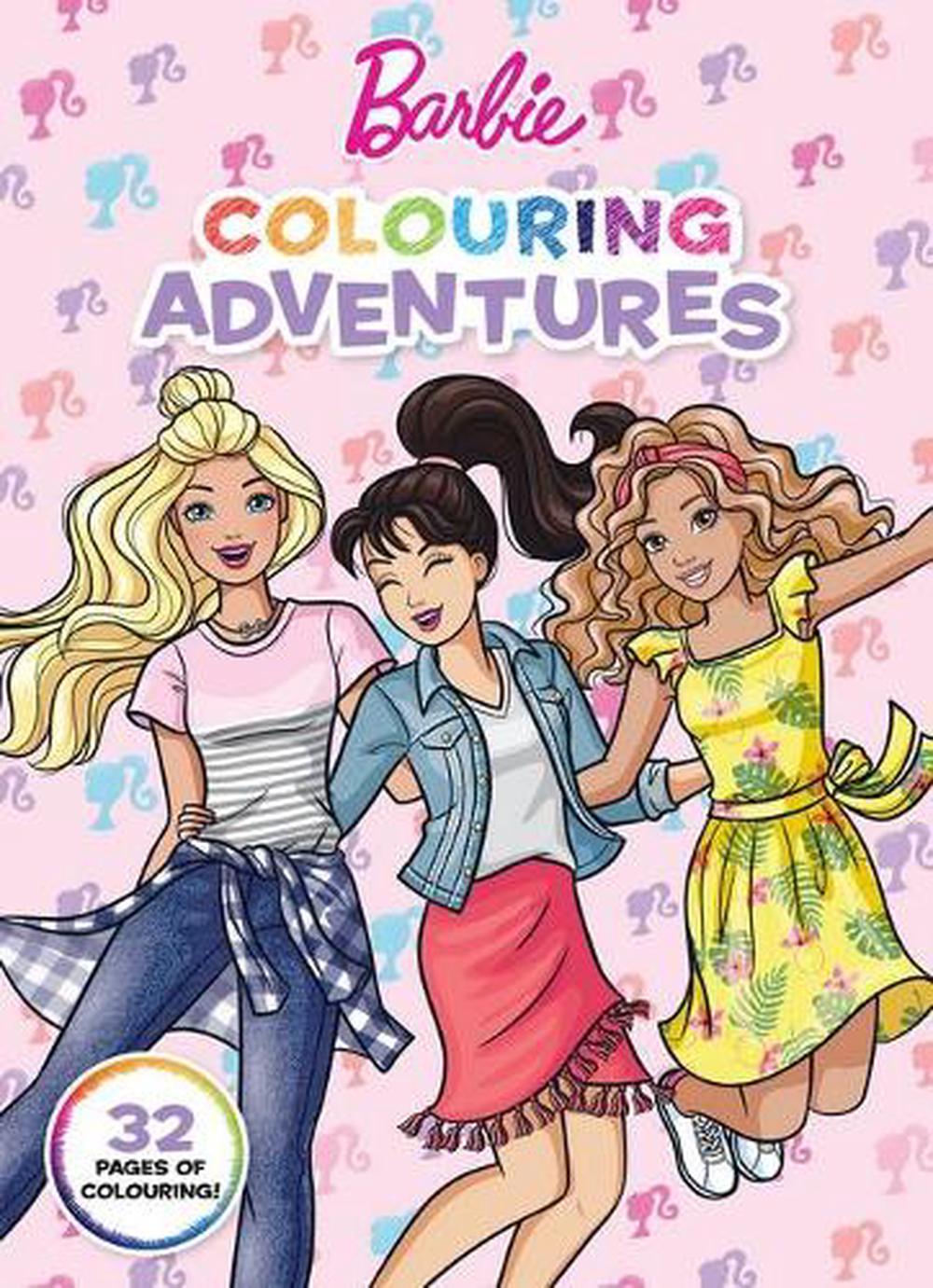 Barbie: Colouring Adventures (Mattel) by John Young, Paperback ...