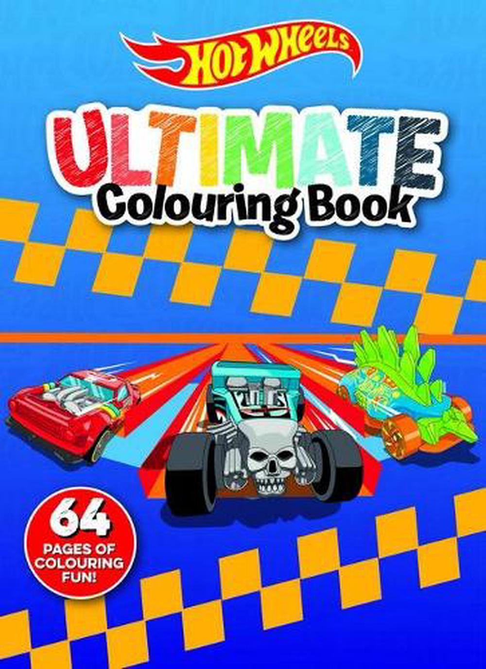 Hot Wheels: Ultimate Colouring Book (Mattel) by Zack HUSSAIN Nazeem ...