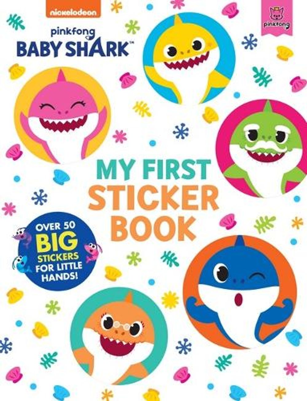 Baby Shark: My First Sticker Book (Nickelodeon), Paperback ...