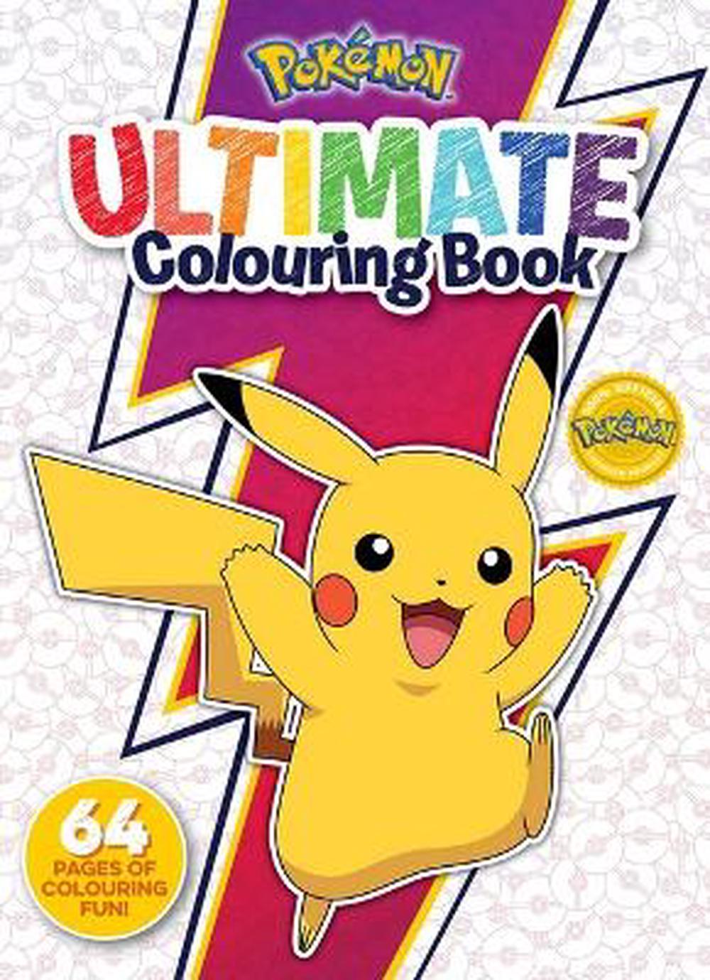 Pokemon: Ultimate Colouring Book by Stephen Mangan, Paperback ...