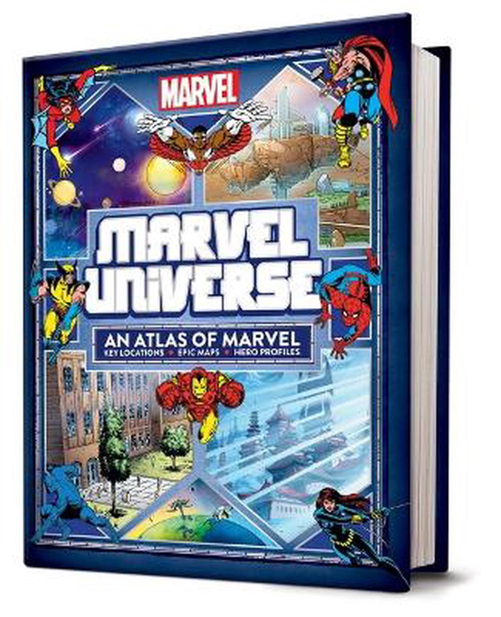 Marvel Universe: An Atlas of Marvel, Hardcover, 9781761291555 | Buy ...