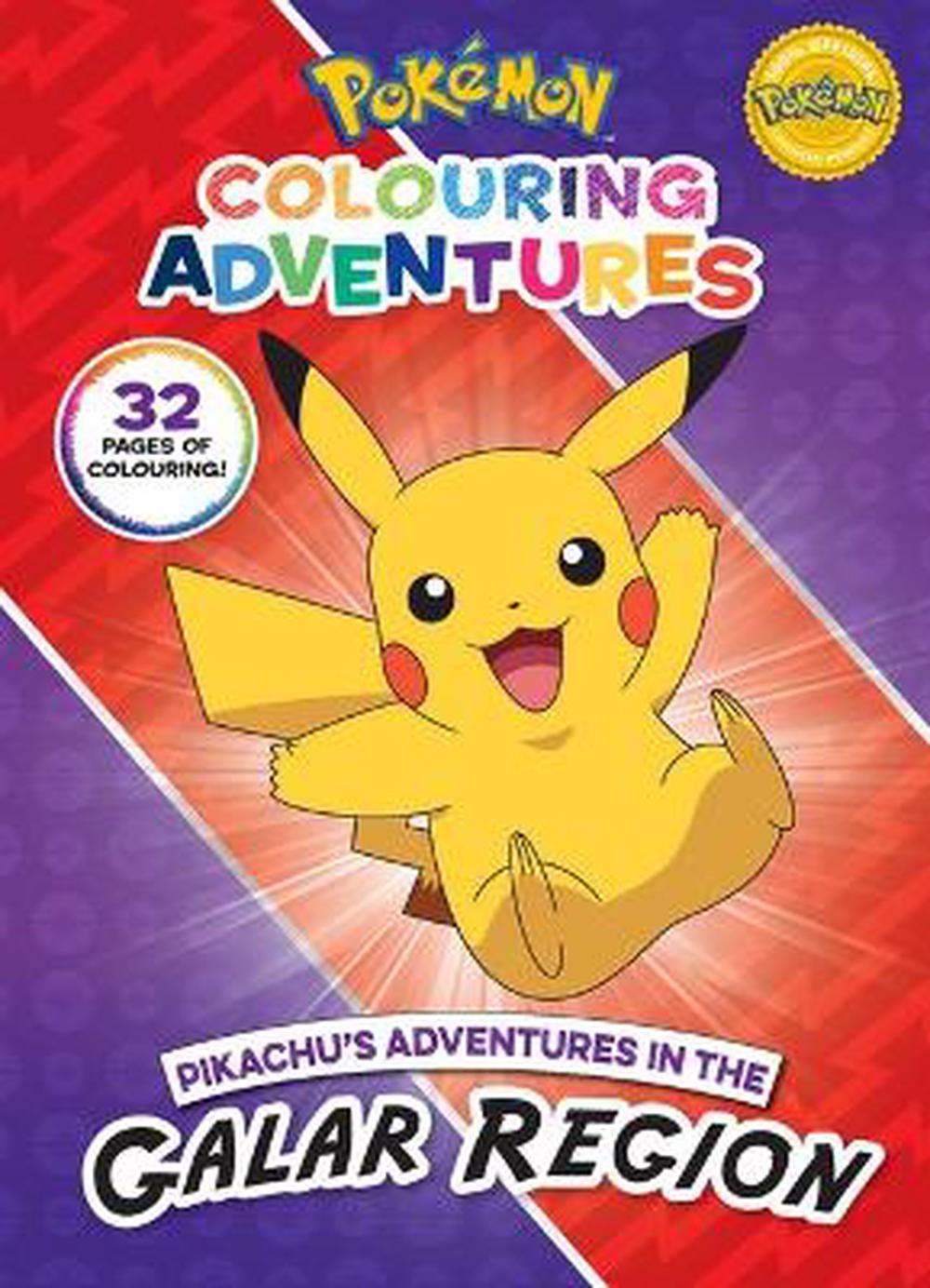 Pokémon: Colouring Adventures (Galar Region), Paperback, 9781761293139 ...