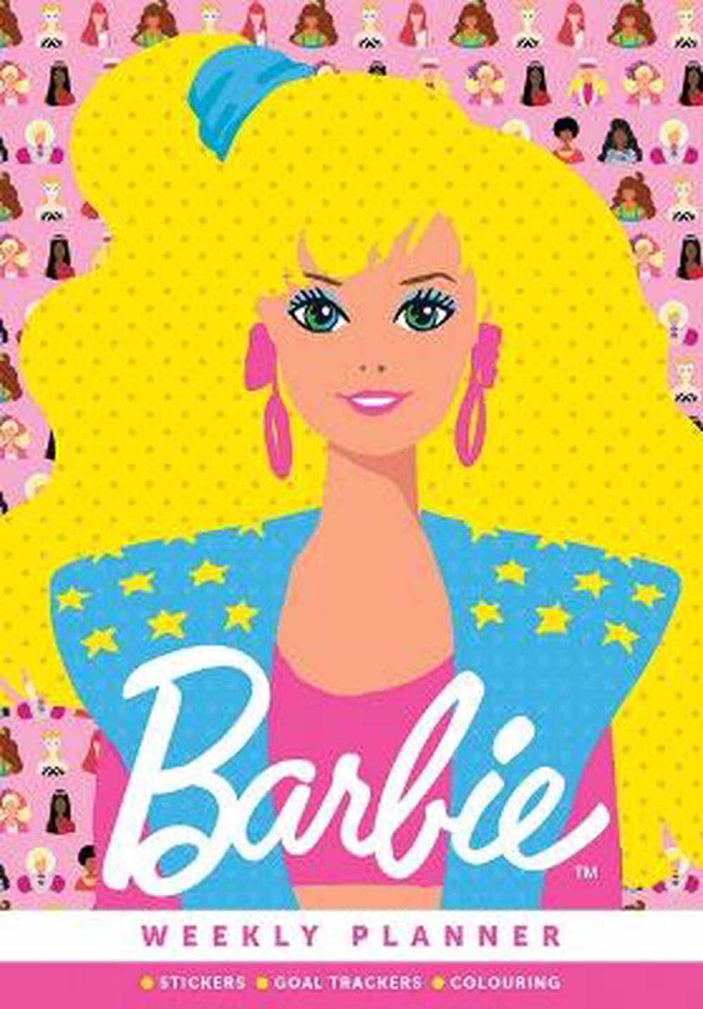 Barbie: Weekly Planner (Mattel) by Kita Mitchell, Paperback ...