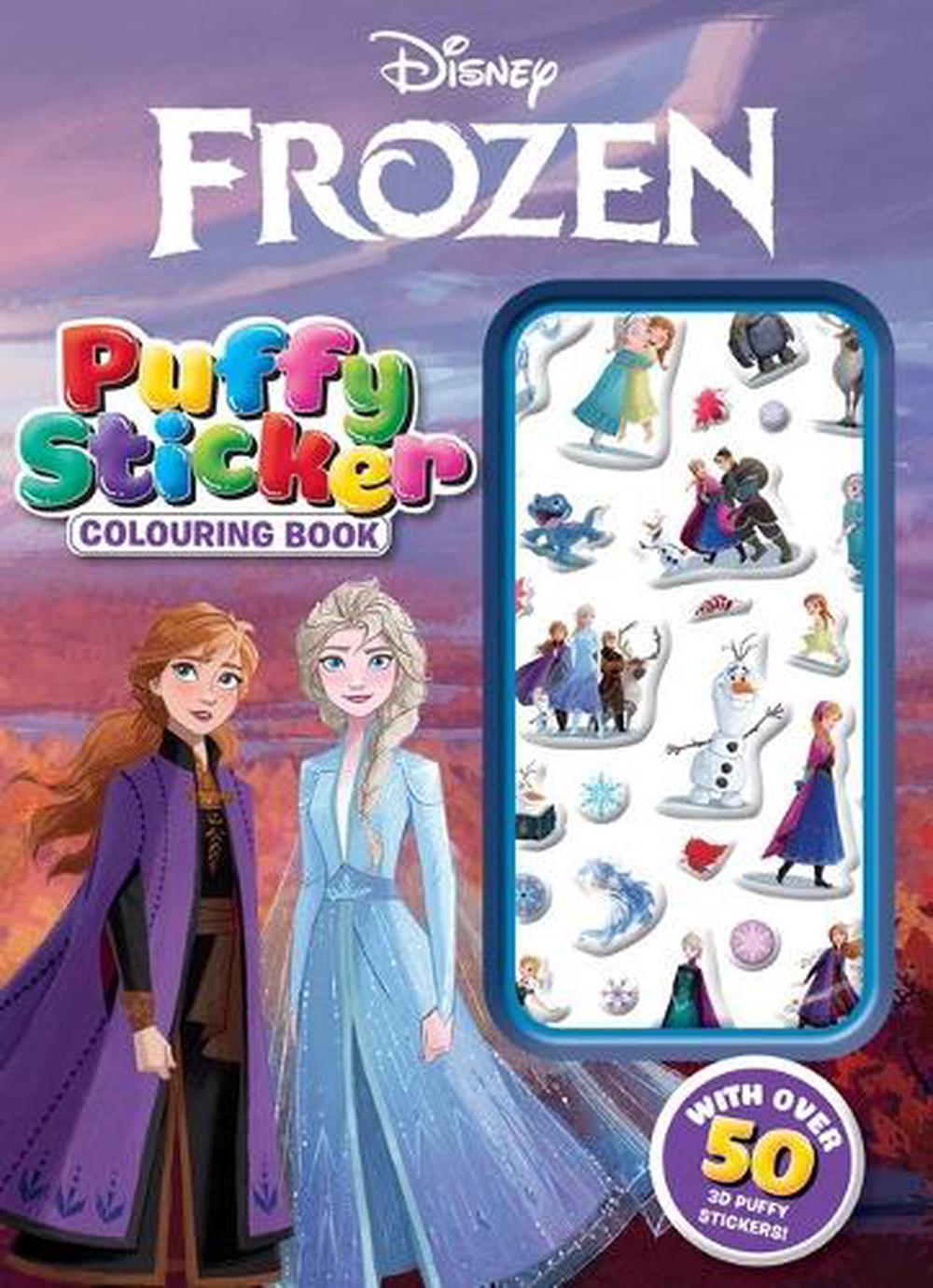 Frozen: Puffy Sticker Colouring Book (Disney), Paperback, 9781761294174 ...