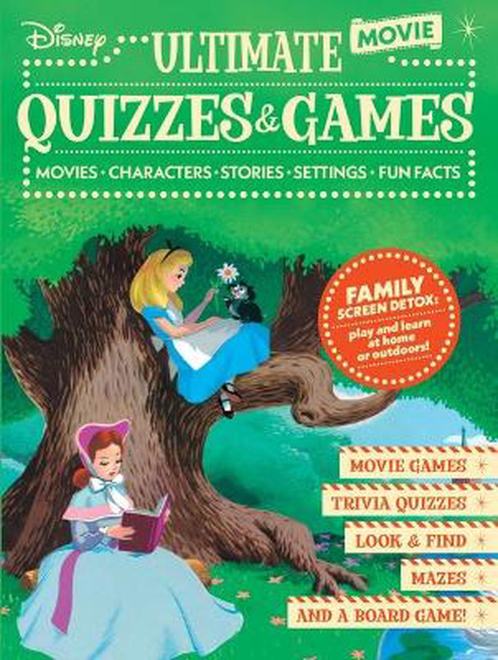 Disney: Ultimate Movie Quizzes and Games by CALA SPINNER, Paperback ...