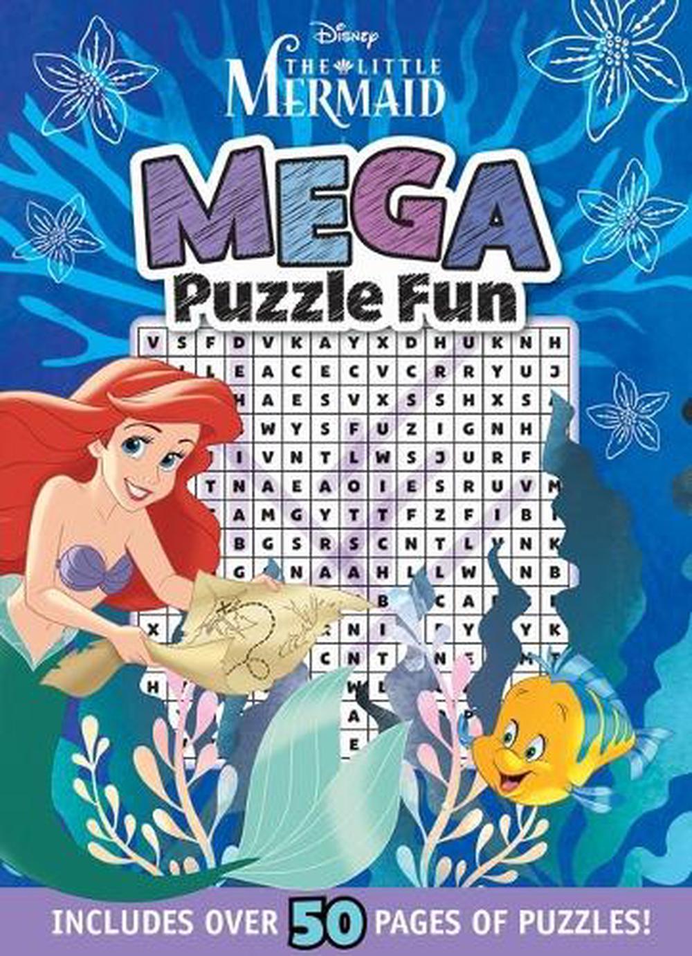 The Little Mermaid: Mega Puzzle Fun (Disney), Paperback, 9781761295874 ...